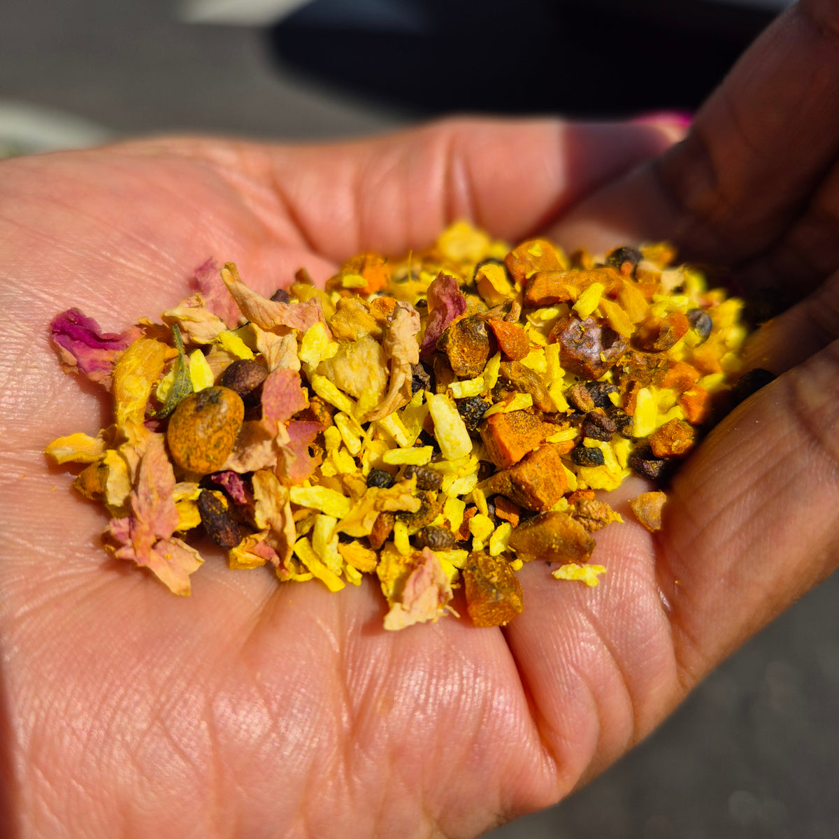 Rosy Golden Milk Tea – Full of Herbs